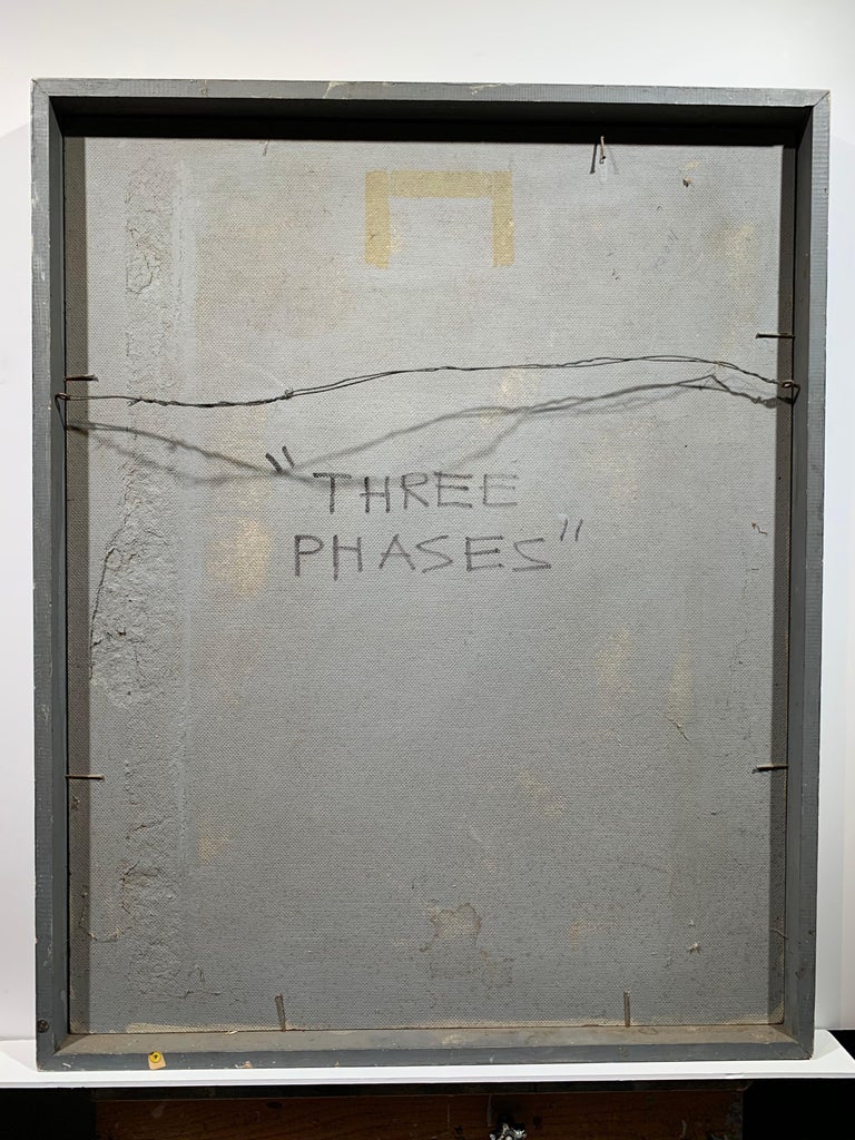 Unknown - Three Phases (Biomorphic abstract expressionist painting) For ...