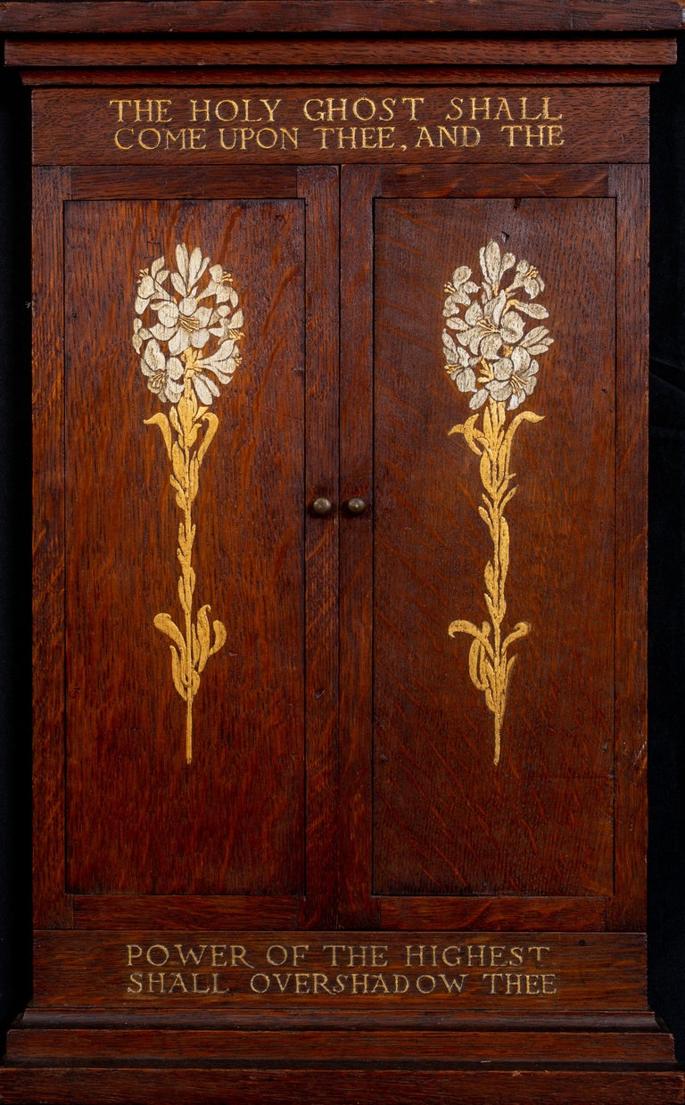 Unknown - Triptych Of The Madonna and Congregation Of Female Saints, 19th Century For Sale at ...