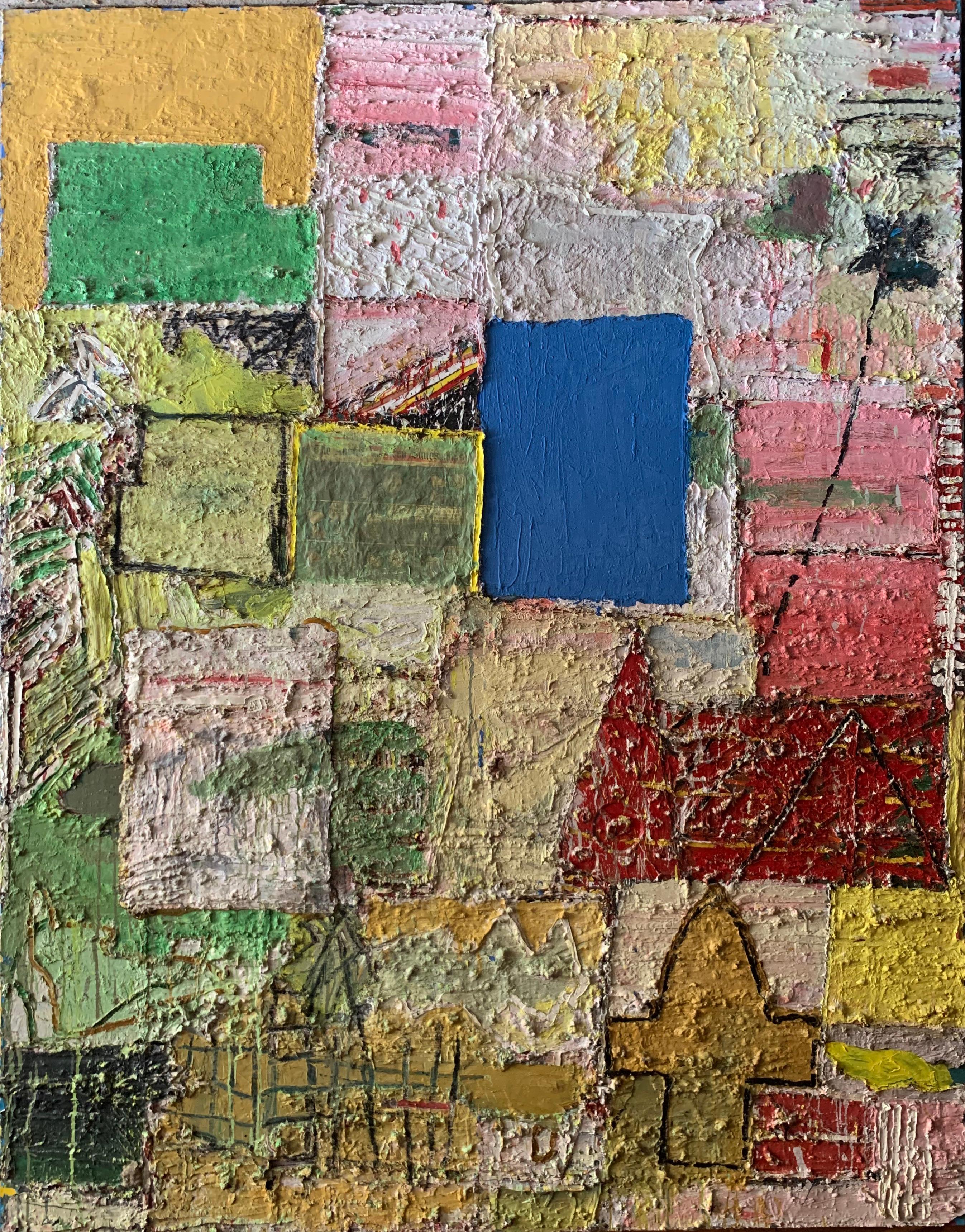 Unknown - Mid 20th Century British Abstract Oil Painting at 1stDibs