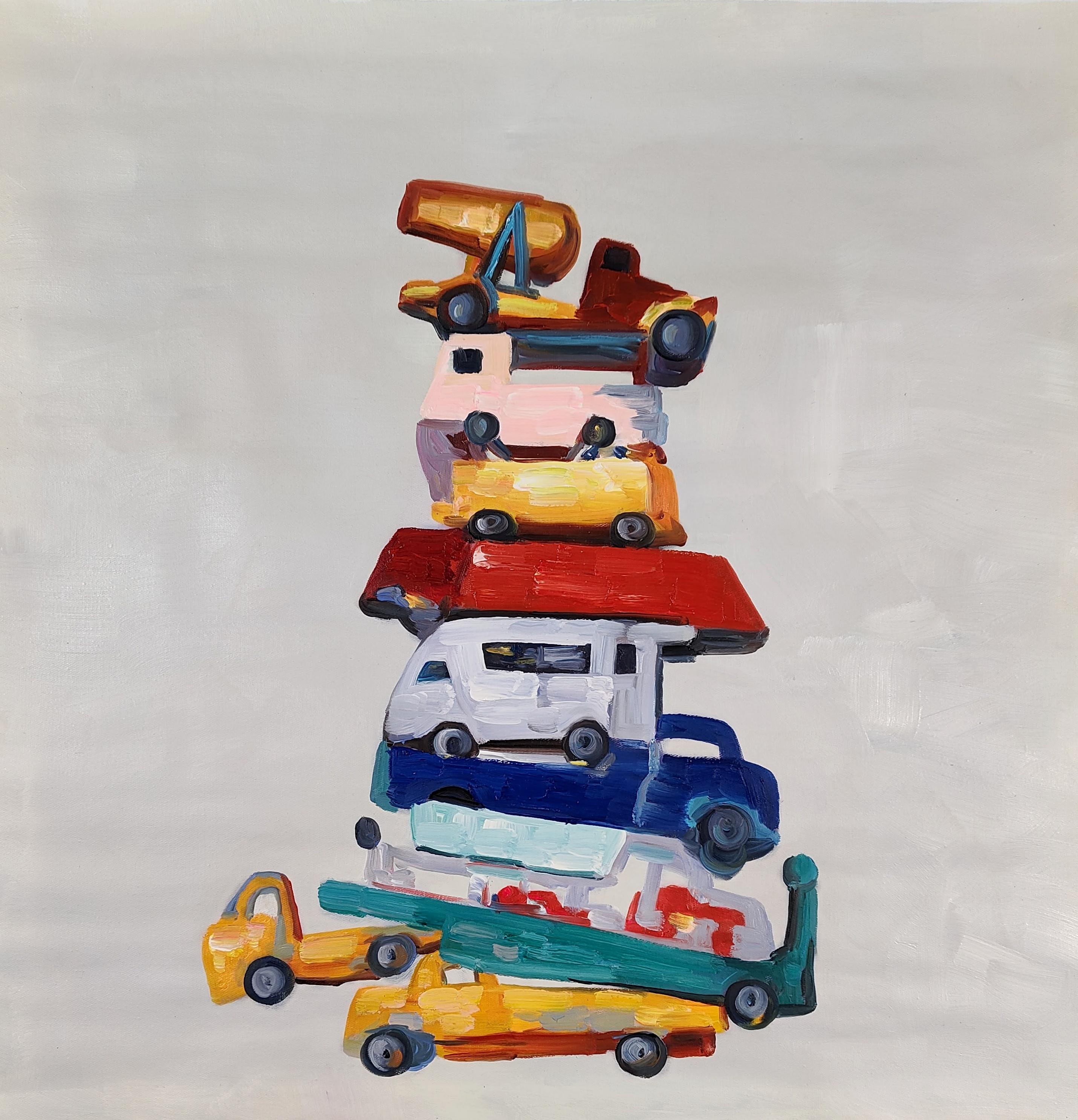 Kate Orr - Seductive Woman, Surrealist Impressionist Oil Painting ...