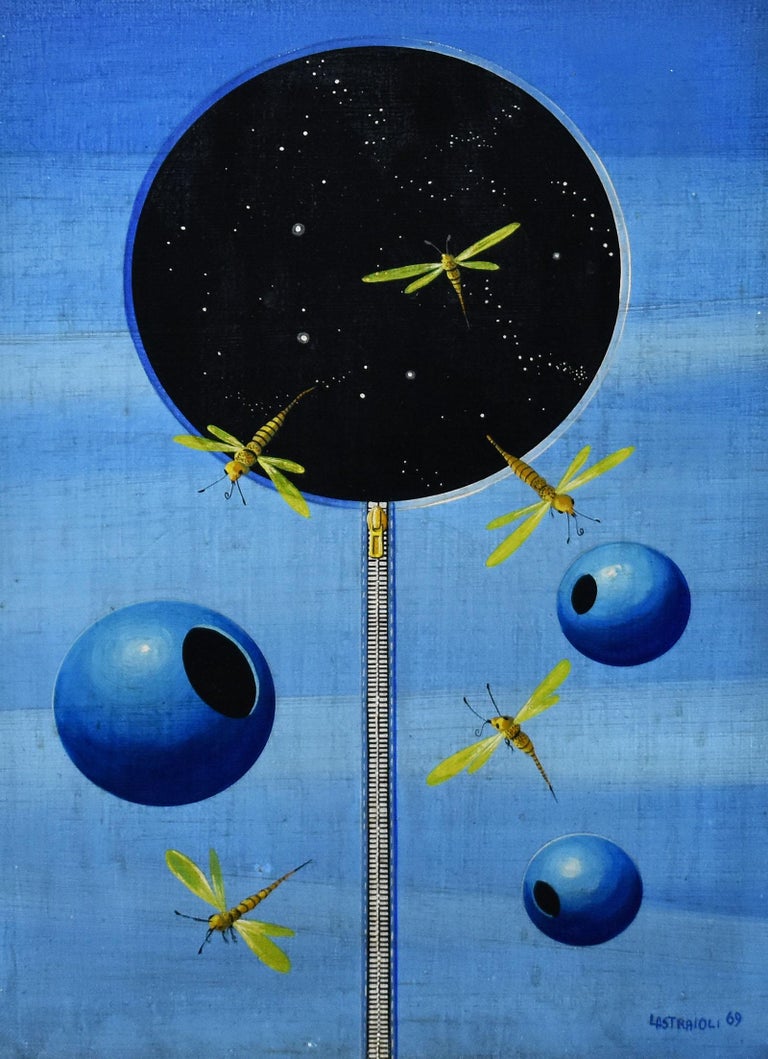 Unknown - Vintage Italian Surrealist Nature Study Signed Original ...