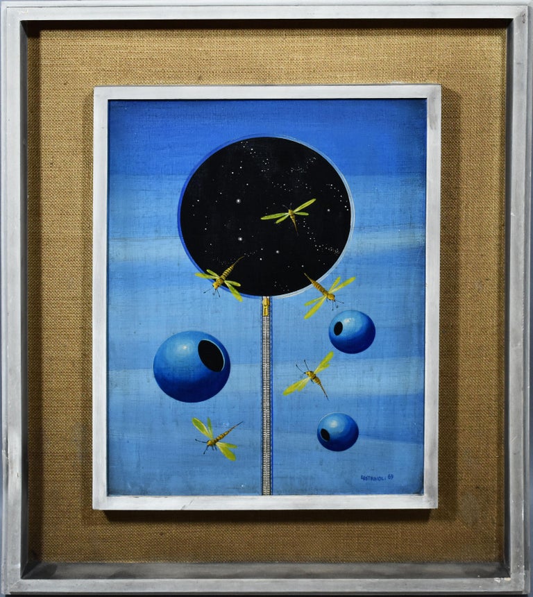 Unknown - Vintage Italian Surrealist Nature Study Signed Original ...