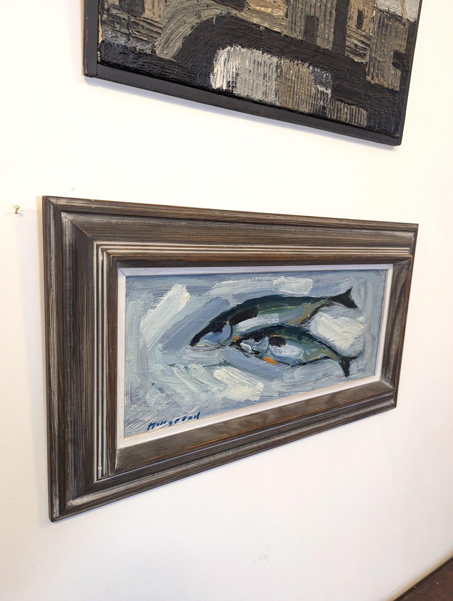 Unknown - Vintage Mid-Century Swedish Framed Still Life Oil Painting ...