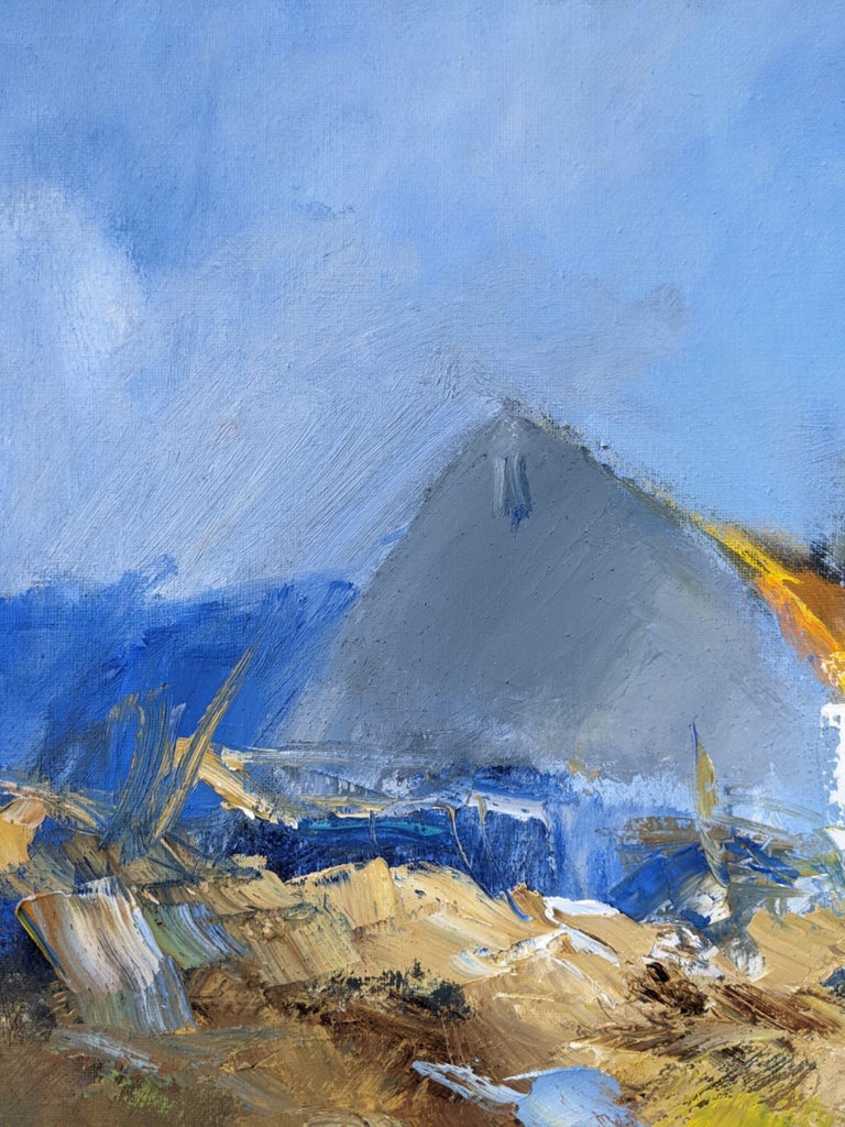 Unknown - Vintage Mid-Century Swedish Landscape Oil Painting ...