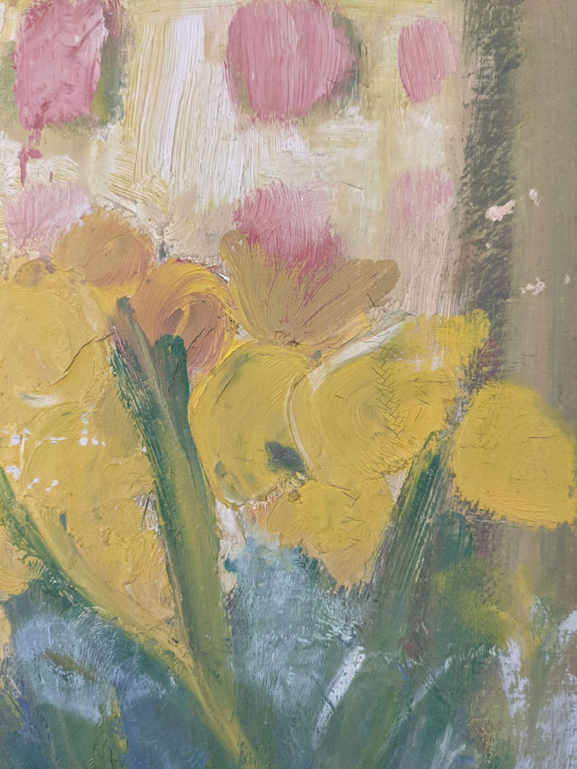 Unknown - Vintage Mid-Century Swedish Portrait Oil Painting - Thoughts ...