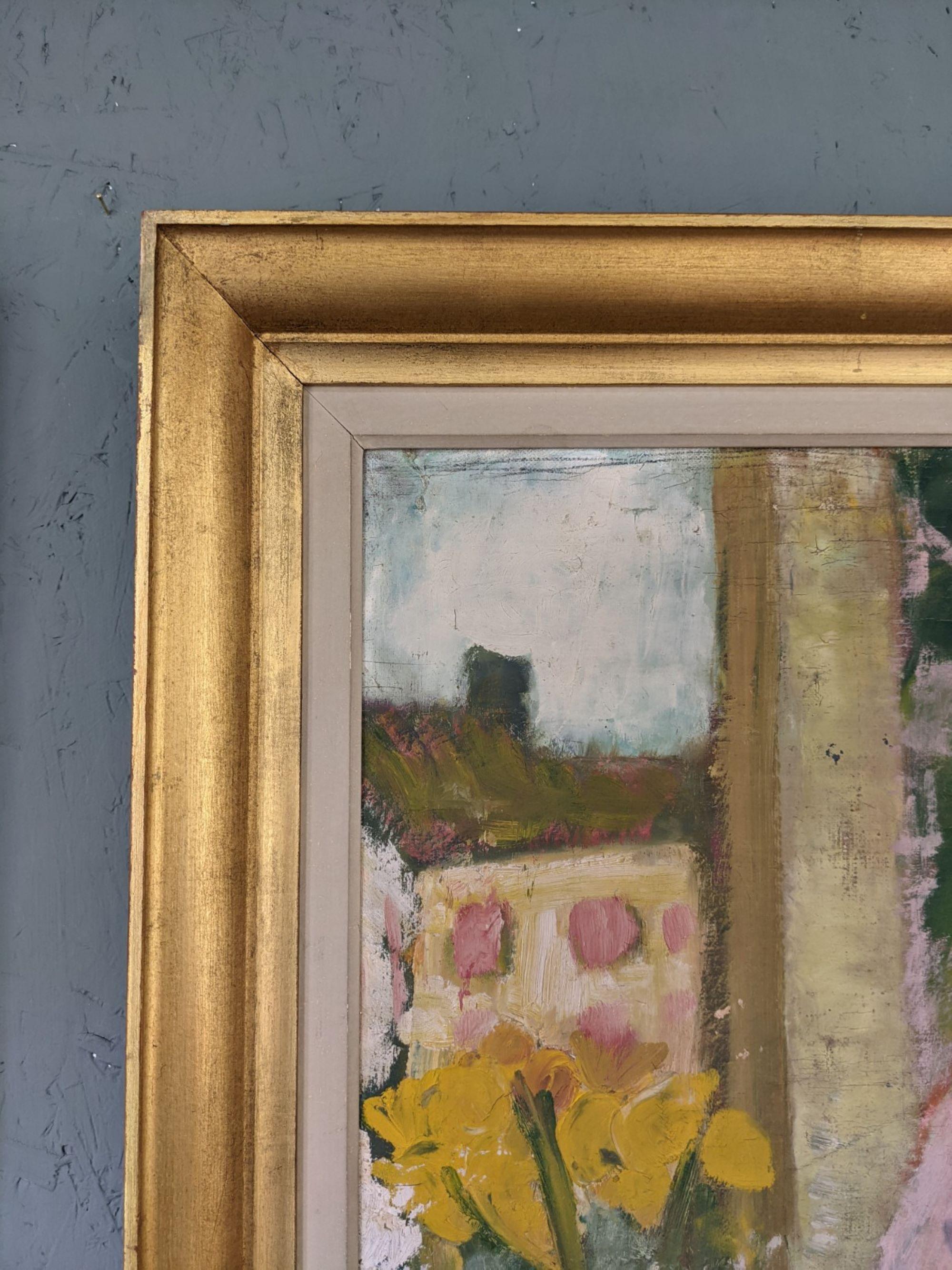 Unknown - Vintage Mid-Century Swedish Portrait Oil Painting - Thoughts ...
