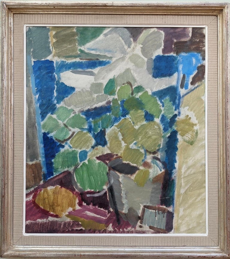 Unknown - Vintage Mid Century Swedish Still Life Oil Painting, Framed ...