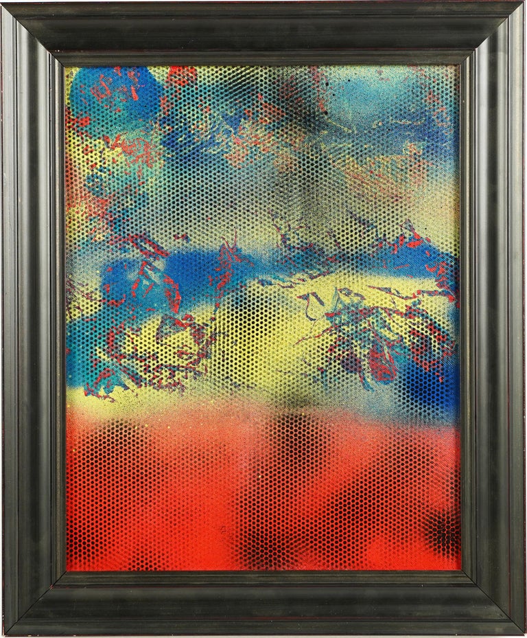 Unknown - Vintage New York School Abstract Expressionist Original ...