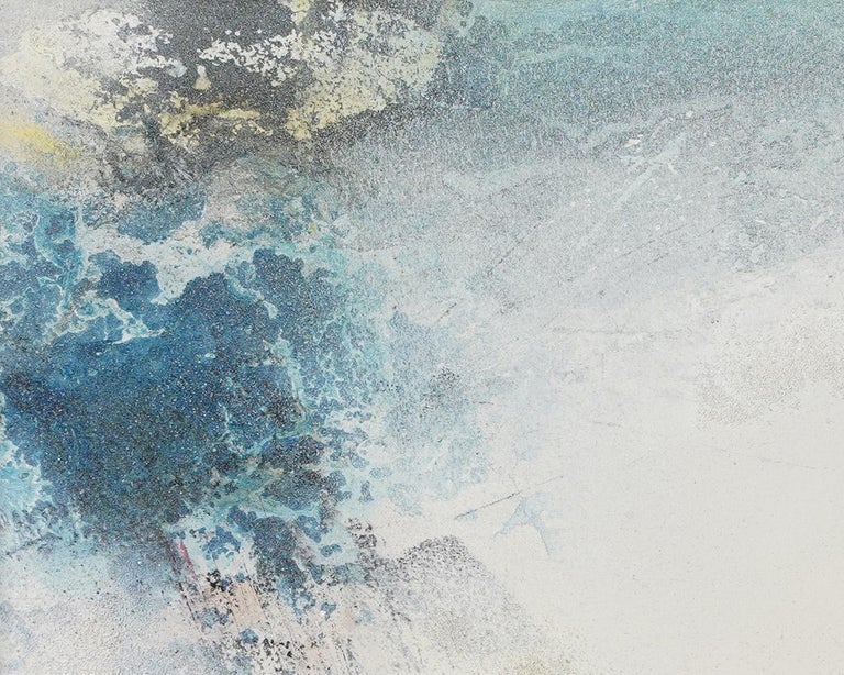 Unknown - Vintage Signed American Modernist Seascape Abstract Original ...