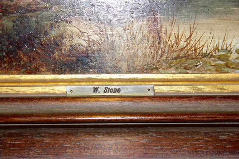 Unknown - W. Stone - 1892 oil painting at 1stDibs | w stone artist ...