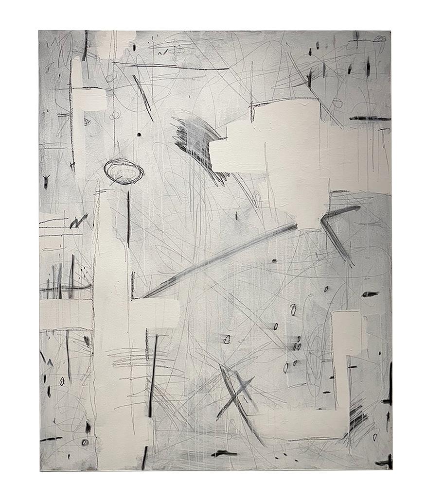 Ricky Hunt - Fuego 6 - Modern Acrylic Geometric Resin Artwork For Sale ...