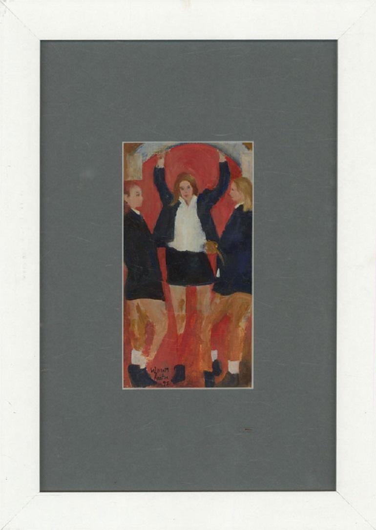 Unknown - French - The Mandolinist For Sale at 1stDibs