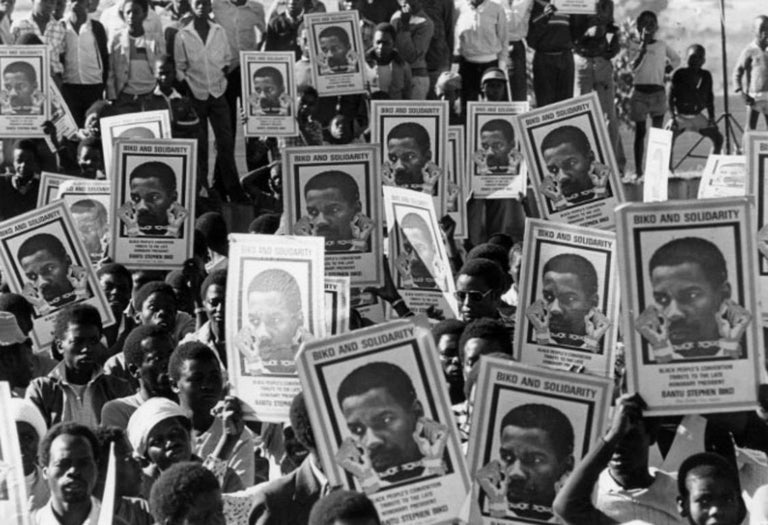 Unknown - A scene from the movie "Cry Freedom" - Vintage b/w Photo - 1987 For Sale at 1stDibs