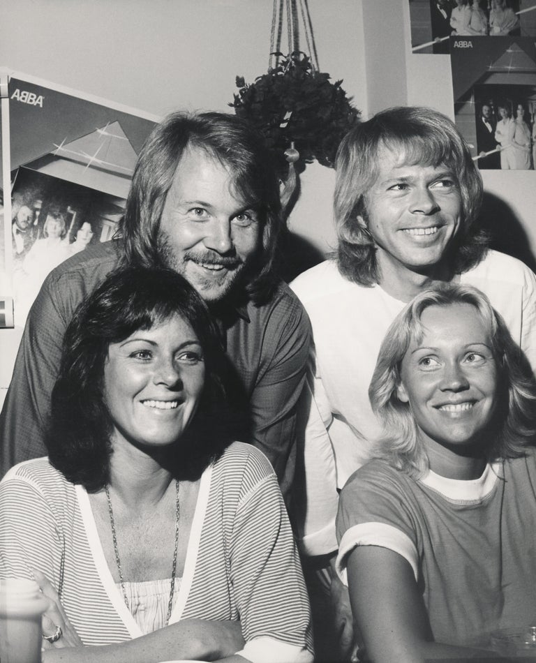 Unknown - ABBA Smiling Fine Art Print For Sale at 1stDibs