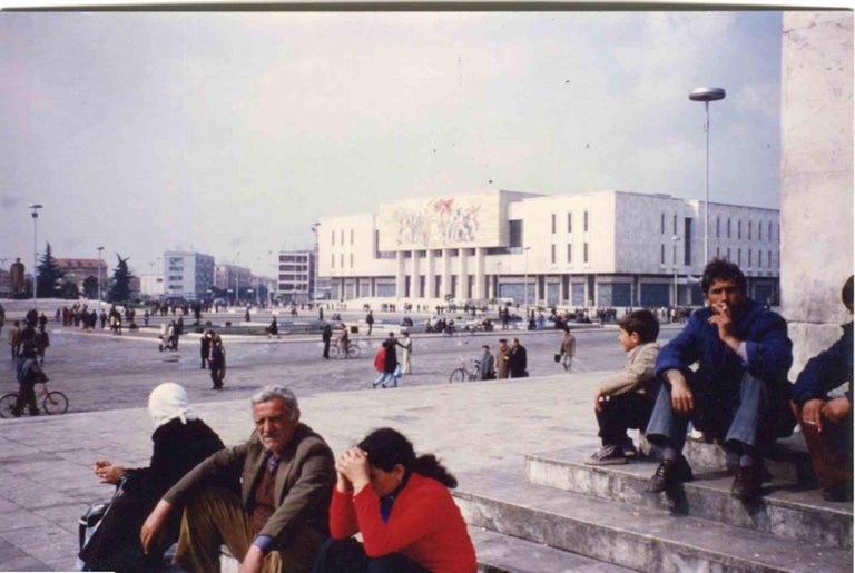 Unknown - Albania - Skanderbeg Square - Vintage Photograph - Late 1970s ...