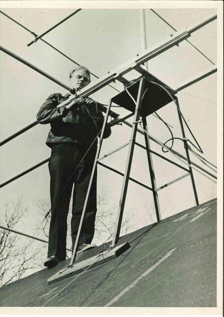 Unknown - An Amateur American Radio Operator - Vintage Photograph - Mid ...