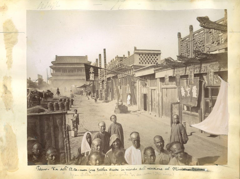 Unknown - Ancient Views of Beijing - Original Albumen Prints - 1890s ...