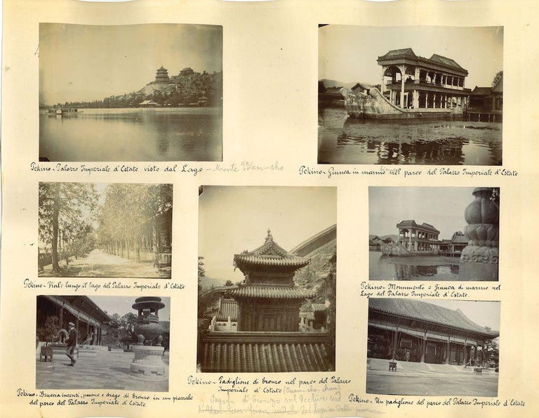 Unknown - Ancient Views of Beijing - Original Albumen Prints - 1890s ...