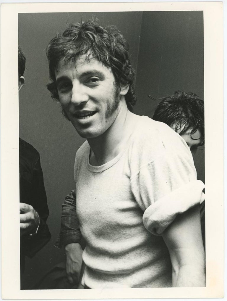 Unknown - Bruce Springsteen Backtage Portrait Circa 1980 at 1stDibs