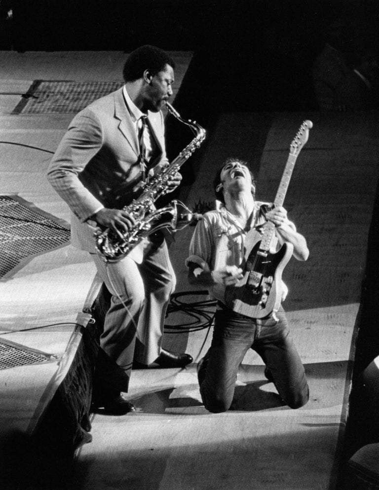Unknown - Bruce Springsteen Performing with Clarence Clemons Vintage ...