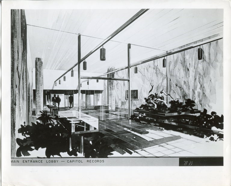 Unknown - Capitol Records Building - Main Lobby For Sale at 1stDibs
