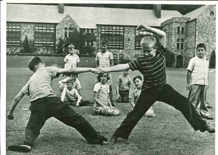 Unknown - Children Playing - American Vintage Photograph - Mid 20th ...