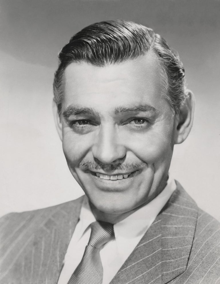 Unknown - Clark Gable Closeup Fine Art Print For Sale at 1stDibs