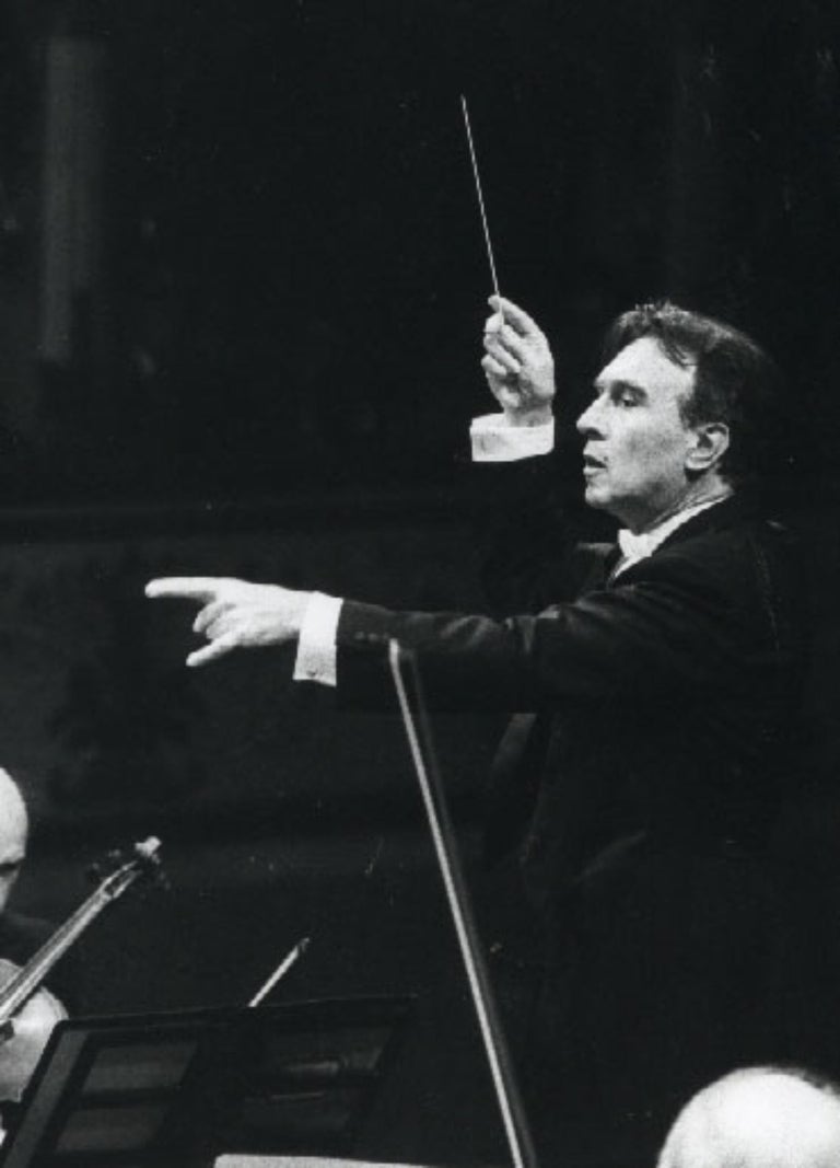 Unknown - Claudio Abbado - Vintage Photo - 1980s For Sale at 1stDibs