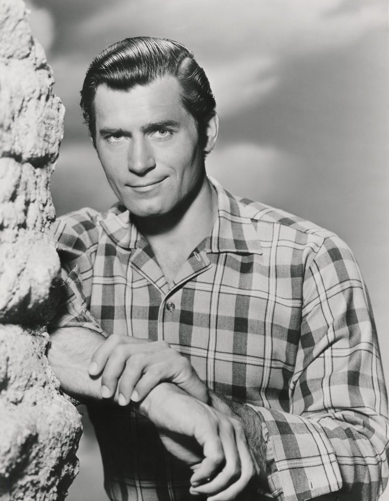 Unknown Clint Walker In Western Ii Fine Art Print For Sale At 1stdibs