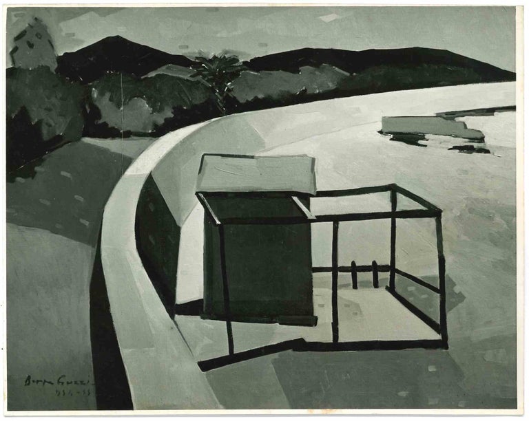 Unknown - Cremonensis Ager MapPhotograph of a Painting by Beppe Guzzi ...