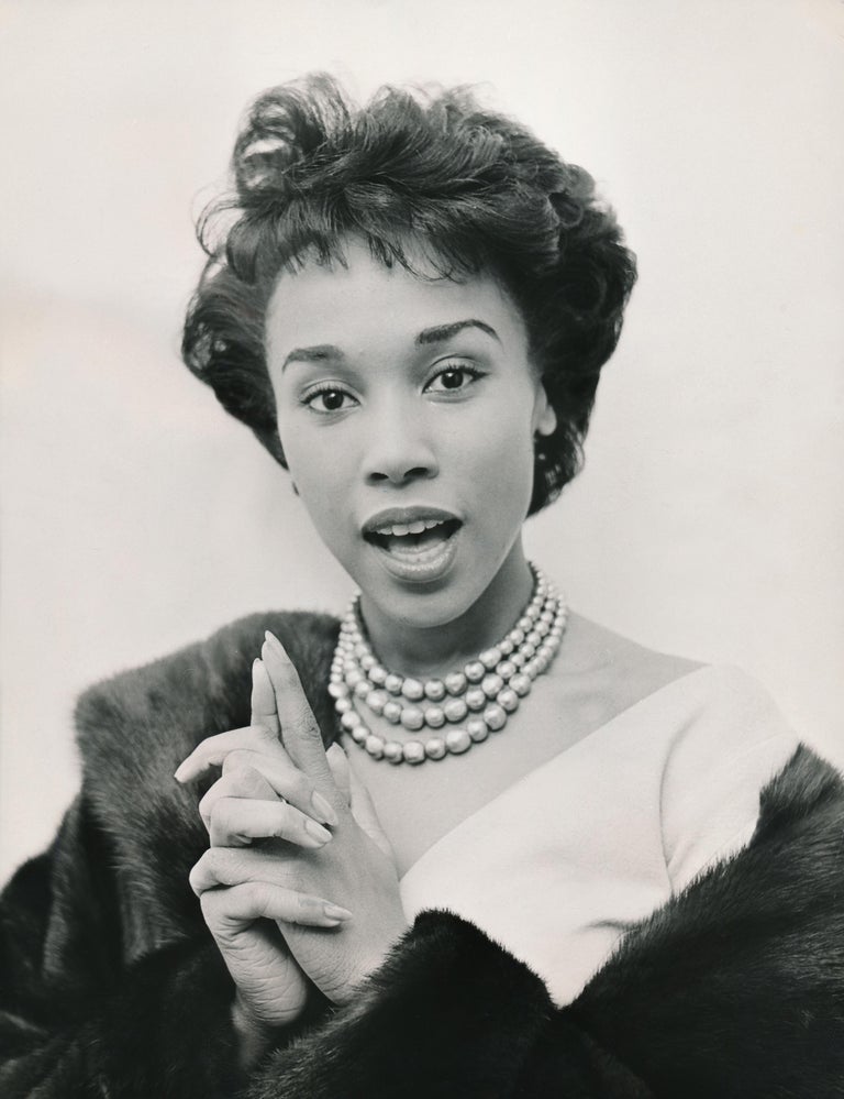 Unknown - Diahann Carroll: Young Model Portrait Fine Art Print For Sale at 1stDibs