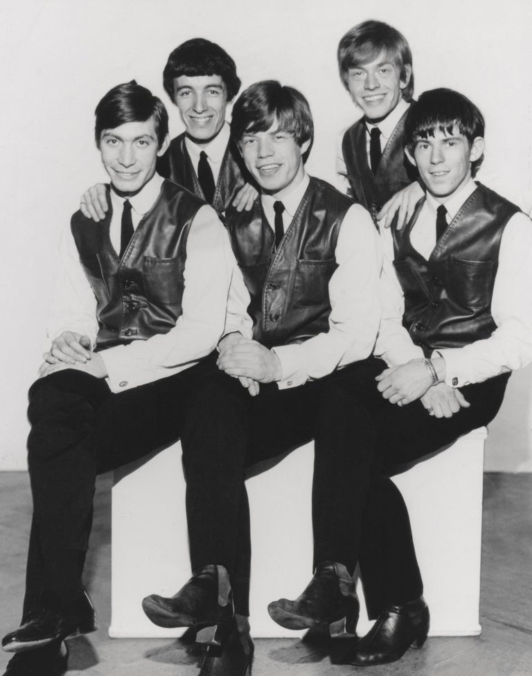 Unknown - Early Rolling Stones Group Portrait Fine Art Print For Sale ...