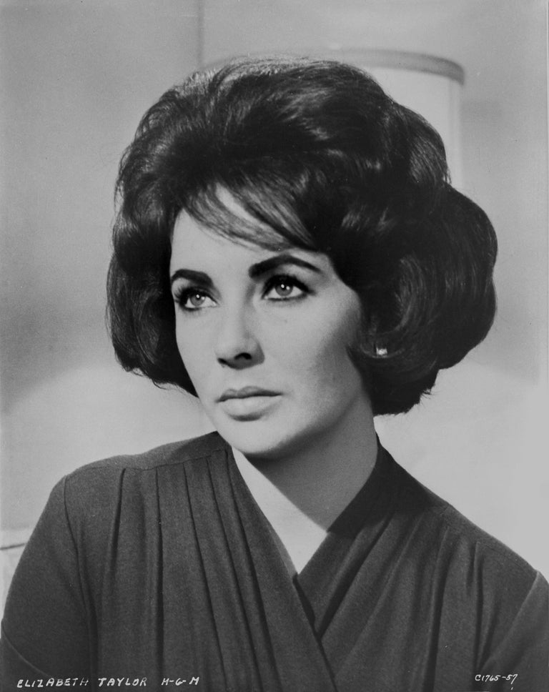 Unknown - Elizabeth Taylor Headshot Fine Art Print For Sale at 1stDibs ...