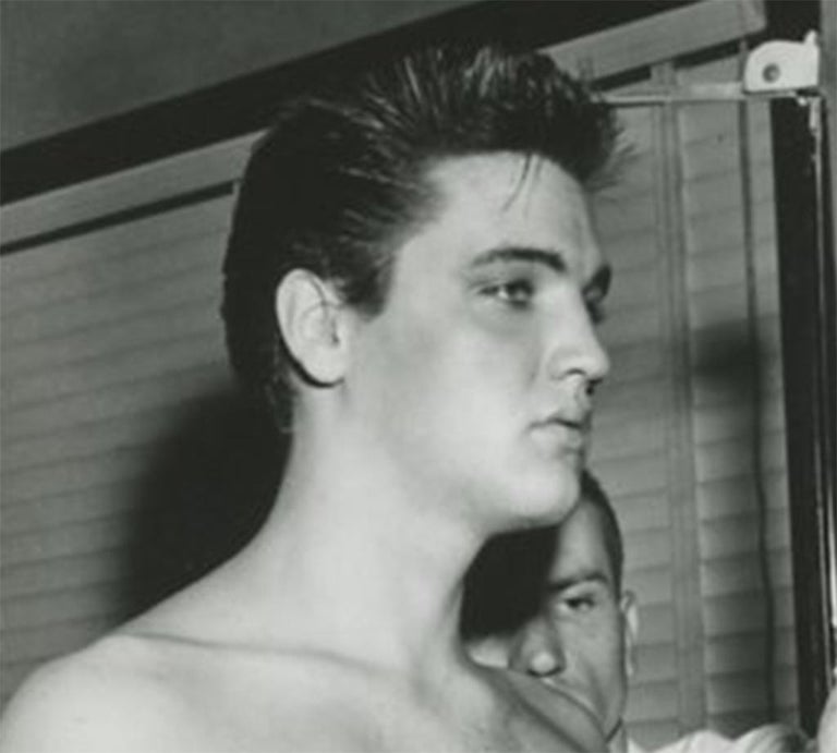 Unknown - Elvis Presley's Famous Induction Photo into Army 1959 For ...