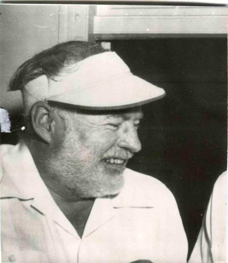 Unknown - Ernest Hemingway - Vintage Photograph - 1950s For Sale at 1stDibs