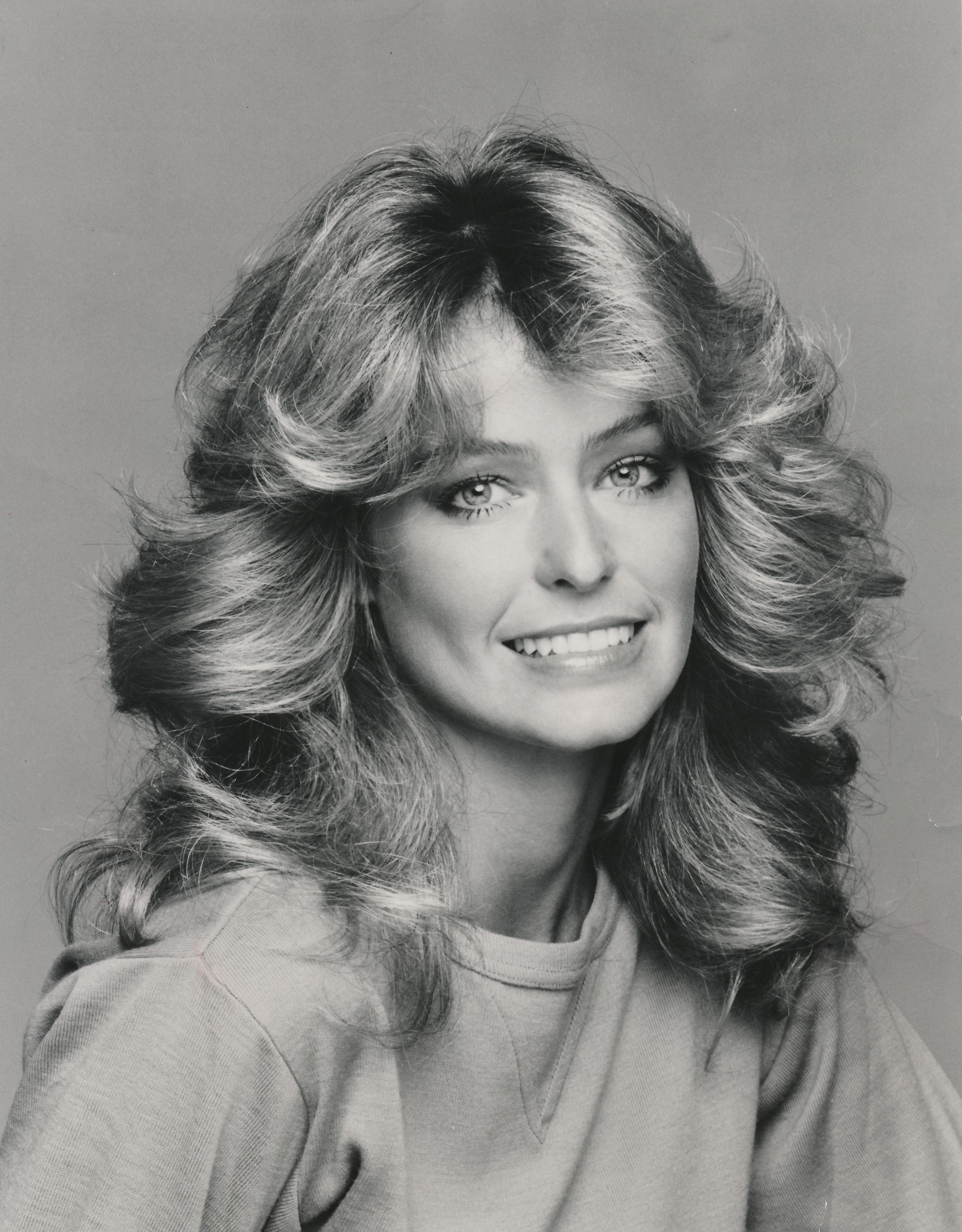 Farrah Fawcett Black Hair