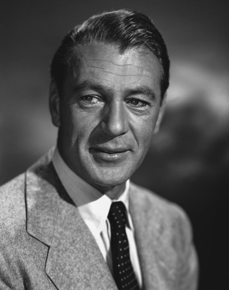 Unknown - Gary Cooper Handsome Star Up Close Movie Star News Fine Art ...