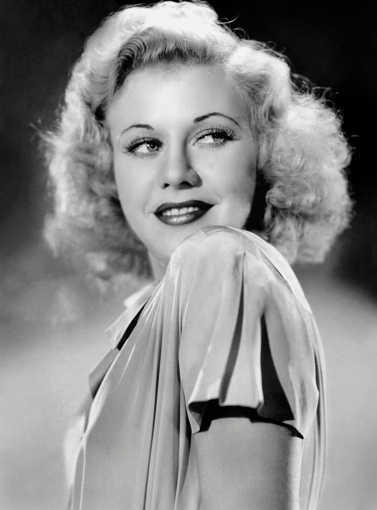 Unknown - Ginger Rogers Smiling in the Studio Globe Photos Fine Art ...