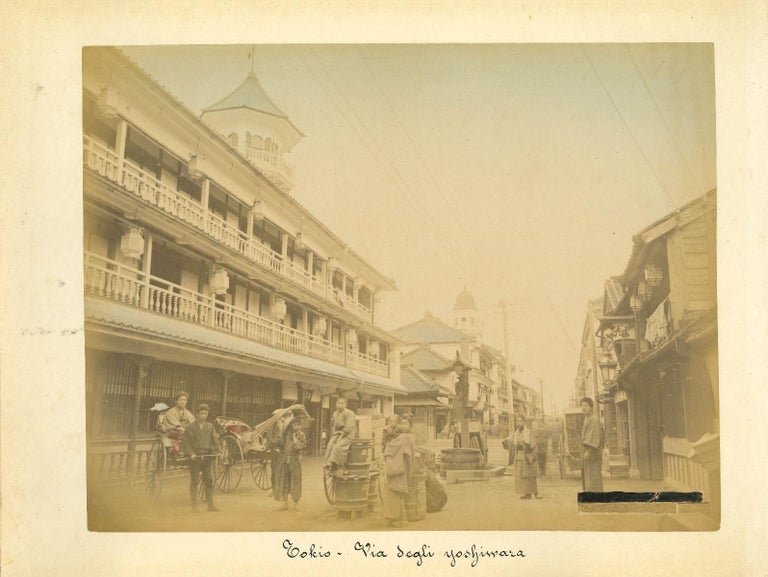 Unknown - Impressive Ancient Aiew of Tokyo - Original Albumen Print ...