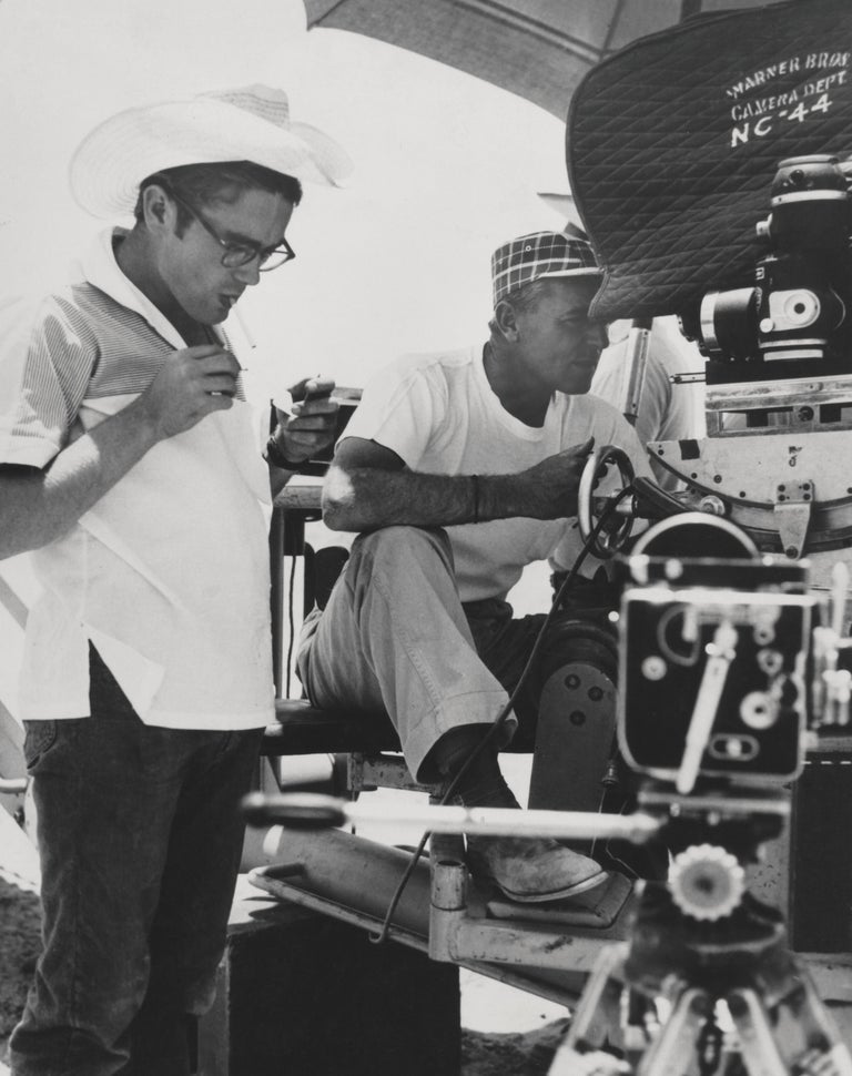 Unknown - James Dean Behind the Camera Fine Art Print For Sale at 1stDibs