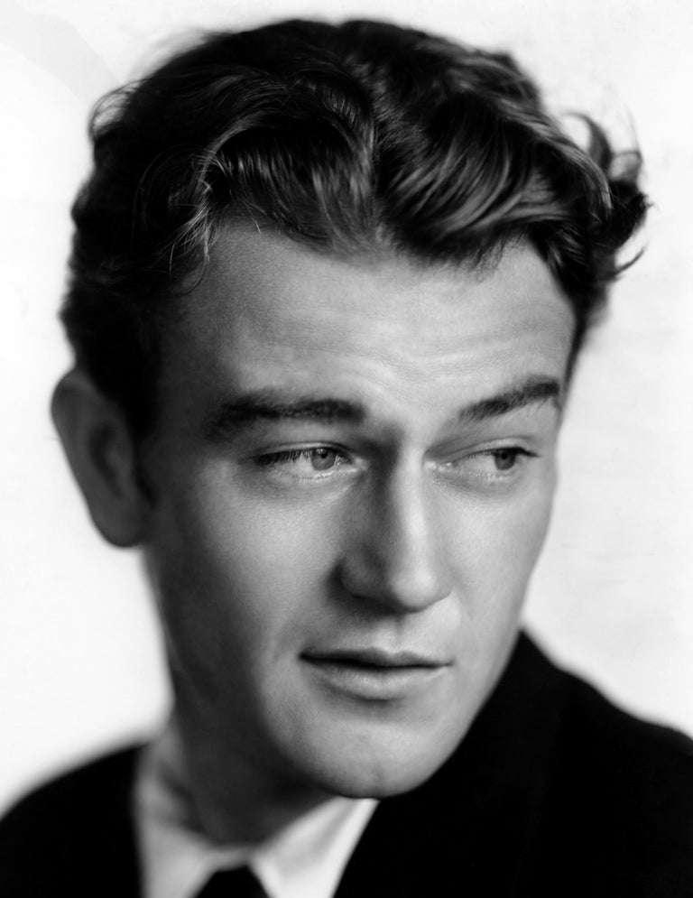 Unknown - John Wayne Young and Handsome Classical Portrait Globe Photos ...