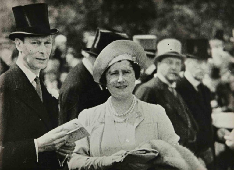 Unknown - King George 6th and Mother Queen - Vintage Photograph - 1940s ...