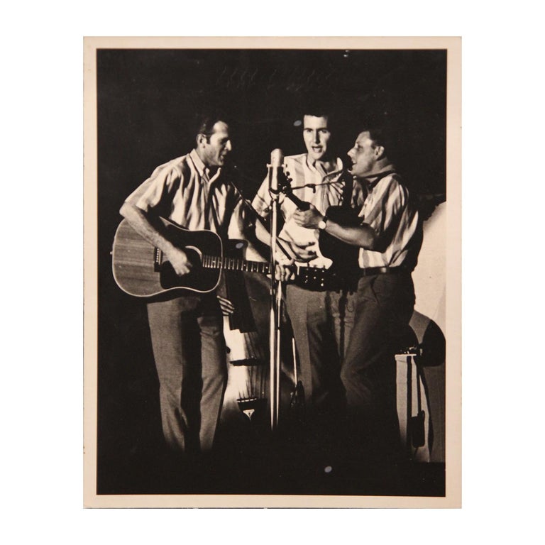 Unknown - "Kingston Trio" Iconic American Folk Music Photograph For ...