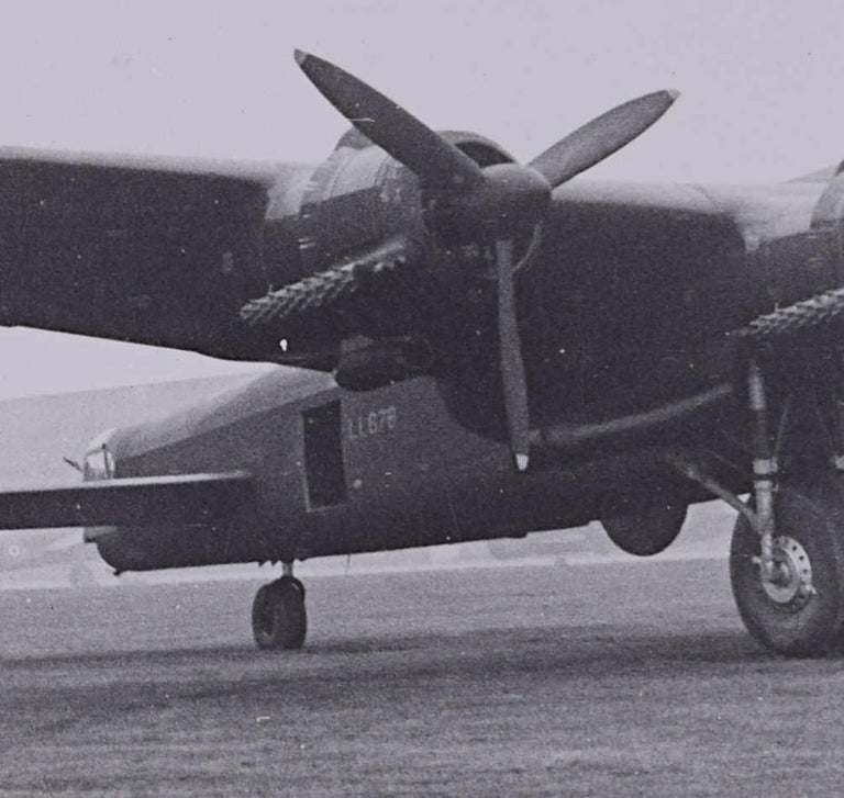 Unknown - Lancaster Bomber Lily Mars 1943 original silver gelatin ...