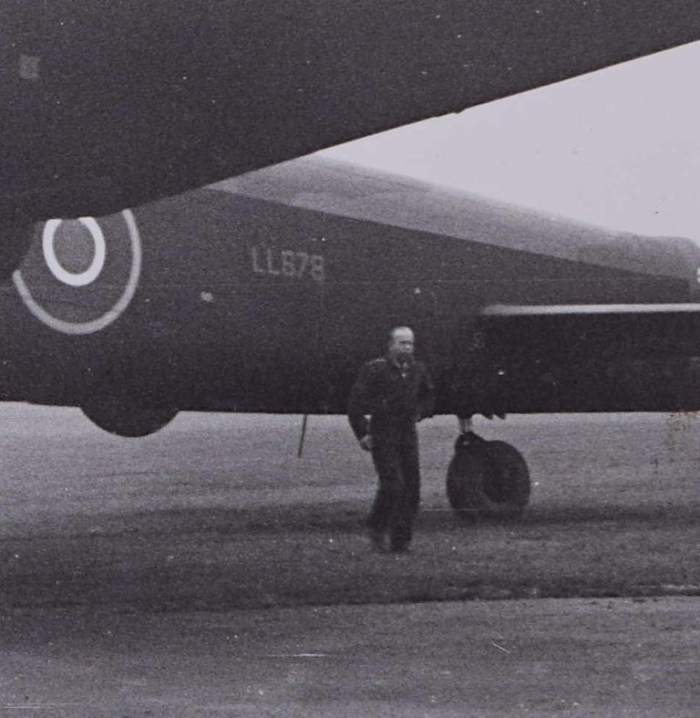 Unknown - Lancaster Bomber Lily Mars 1943 original silver gelatin ...