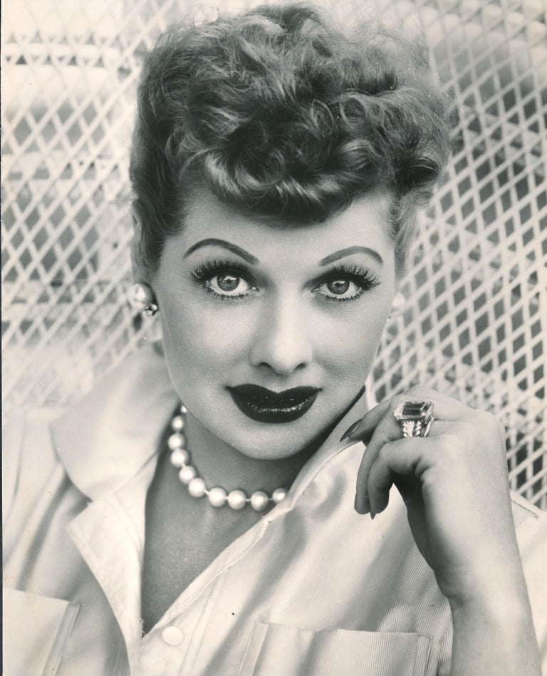 Unknown - Lucille Ball: Classic Beauty Fine Art Print For Sale at 1stdibs