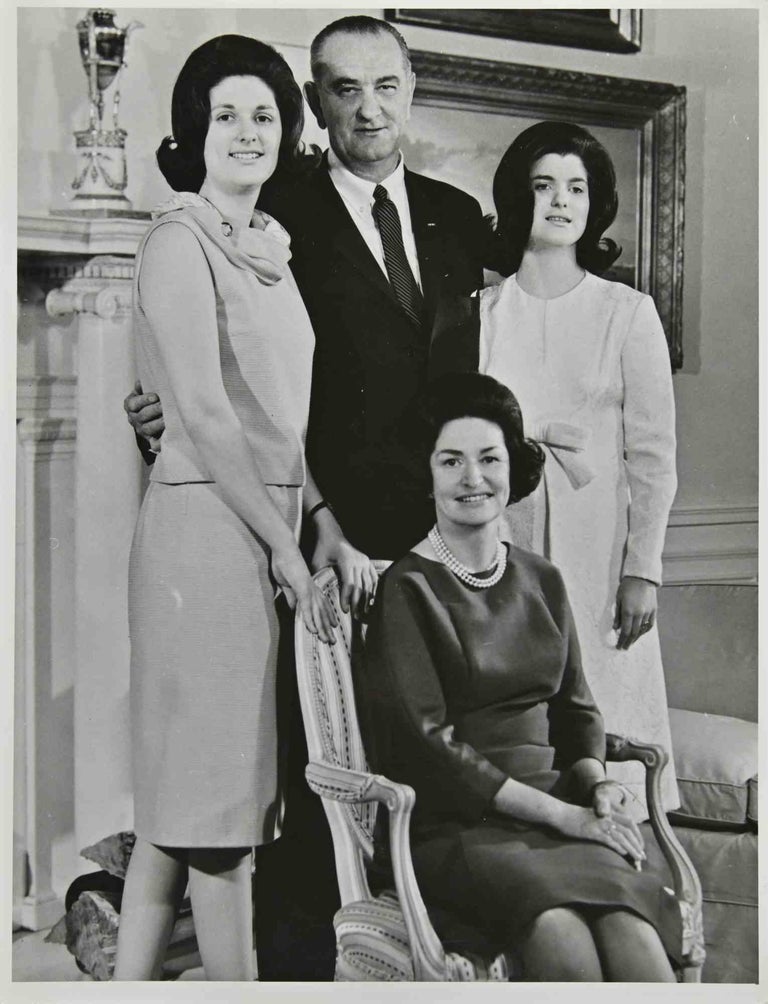 Unknown - Lyndon Johnson’s Family - Vintage Photograph - 1960s For Sale ...