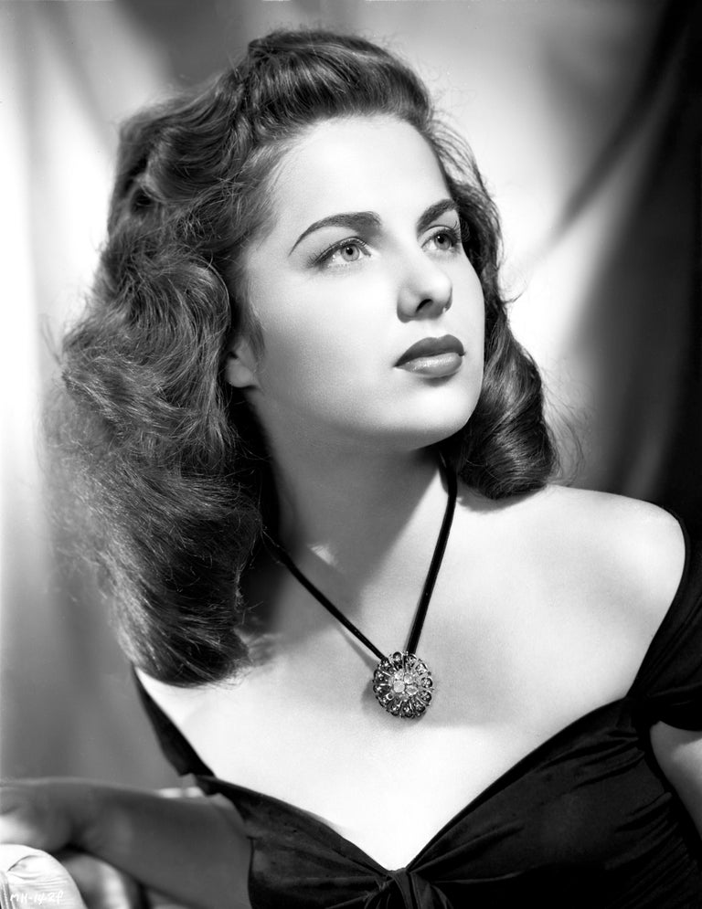 Martha Hyer In Satin