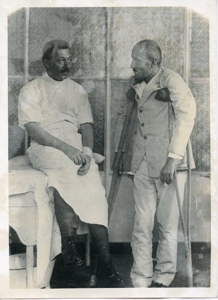 Unknown - Mussolini Wounded During the Great War - Vintage Photo 1934 ...