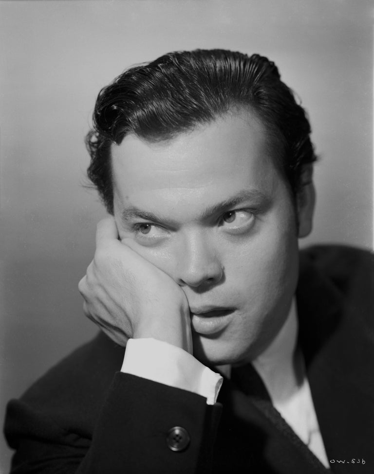 Unknown - Orson Welles Looking Right Fine Art Print For Sale at 1stDibs
